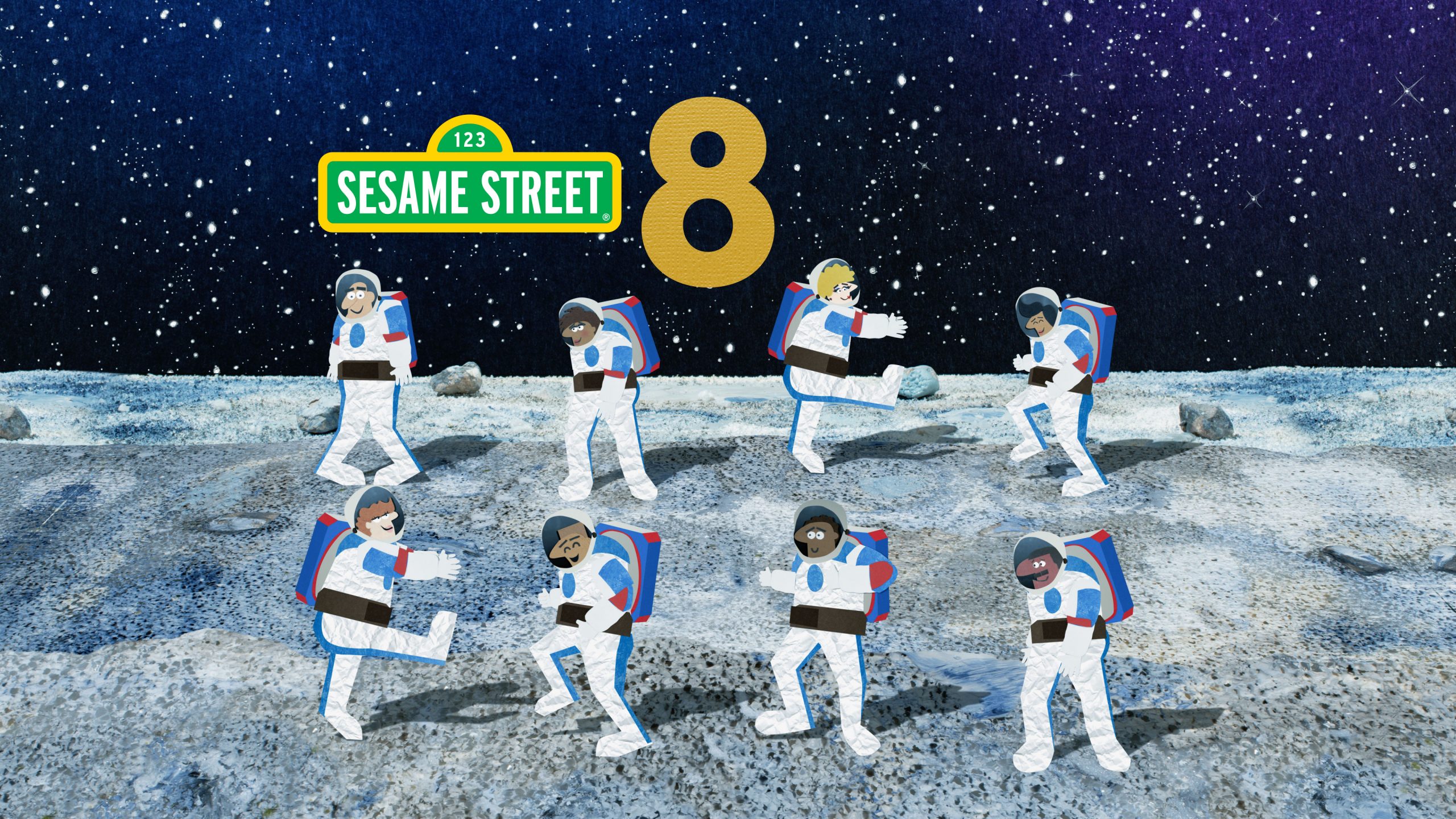 Number 8 Space (from Sesame Street Season 55) – Animations by Brandon ...
